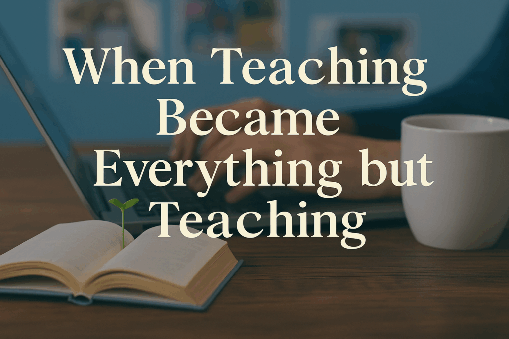 When Teaching Became Everything but Teaching - Angelia Buckingham